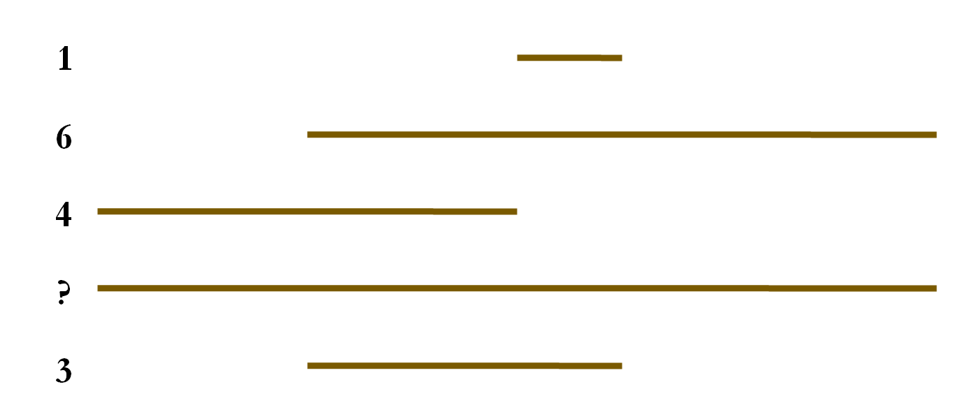 Measuring Sticks Puzzle - Brain Easer